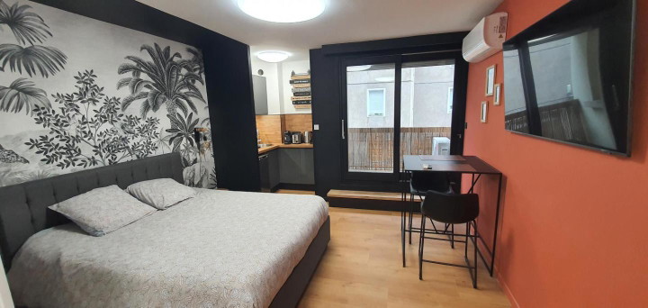 Studio Climatisé Place De Jaude Garage Balcon Tv Wifi - Clermont-Ferrand