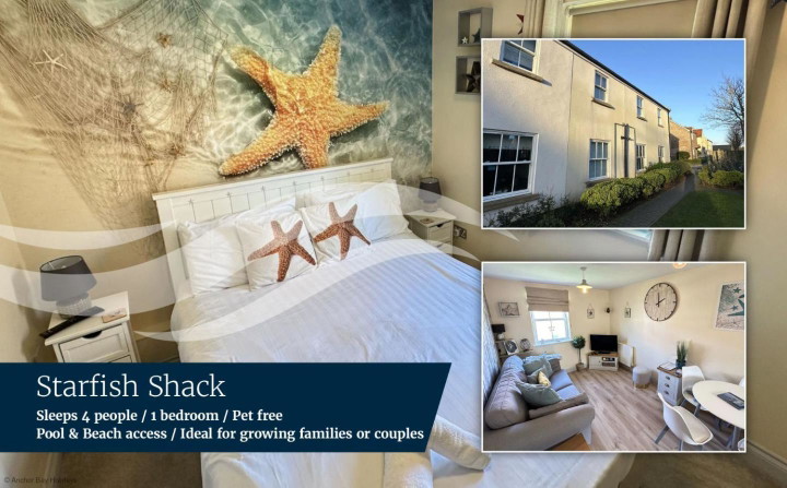 Starfish Shack - Part Of The The Bay Filey Holiday Village With Pool, Gym And Direct Beach Access, Pub, Restaurant, Tennis And Meadows Walks - North Yorkshire