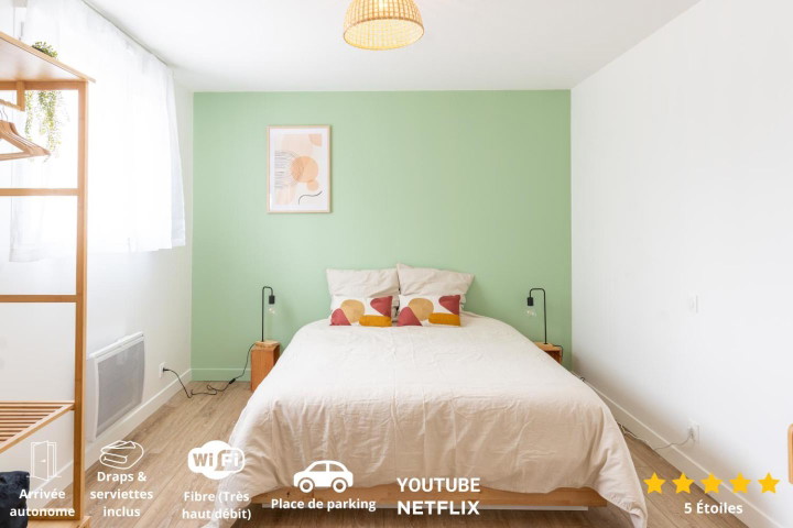 Le Noyer - Appartement Moderne & Accessible - Valle della Loira