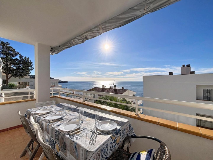 Ariadna - Piso, Vista Al Mar Y Piscina Comunitaria - Roses