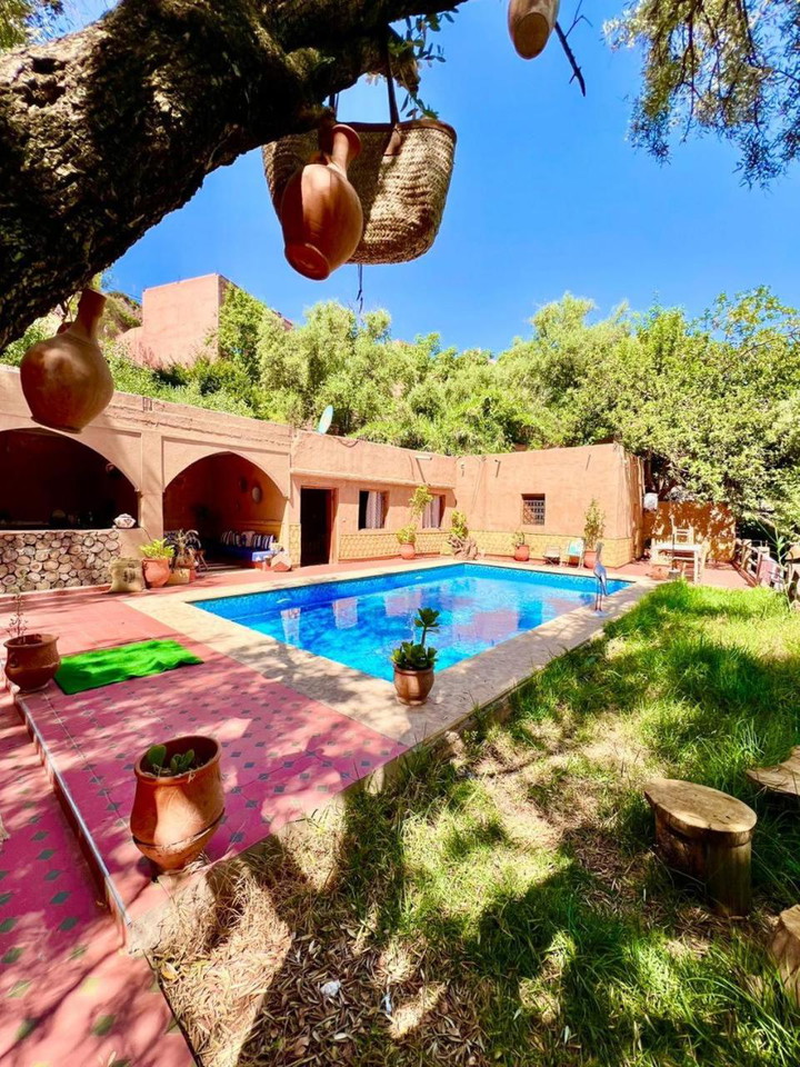 The Blue Oasis Traditional Villa With Pool - Ourika