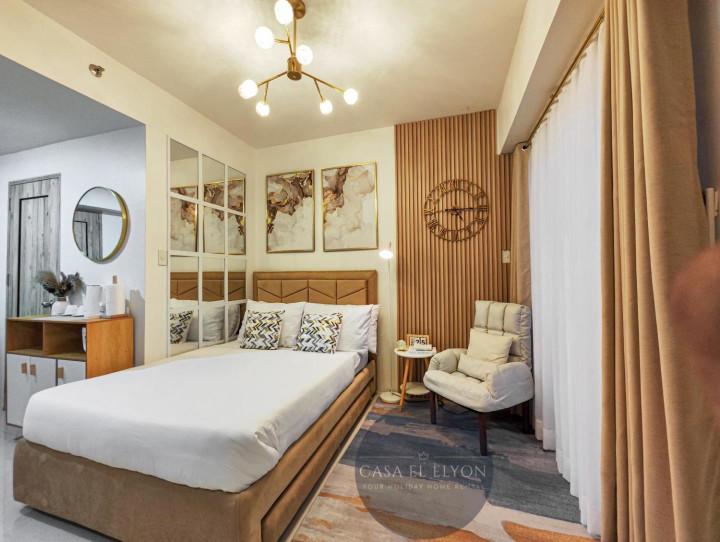 Wooden Aesthetic Fully Furnished Studio At Inspiria - Davao City