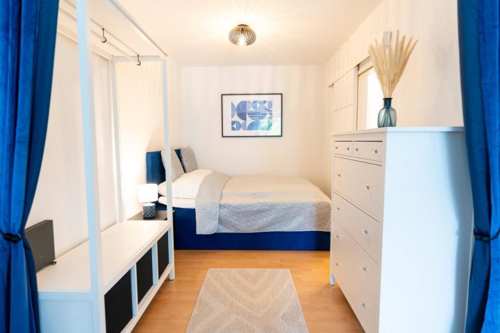 Apartment Blaue Pause Nahe Basel-balkon-küche - Rheinfelden (Baden)