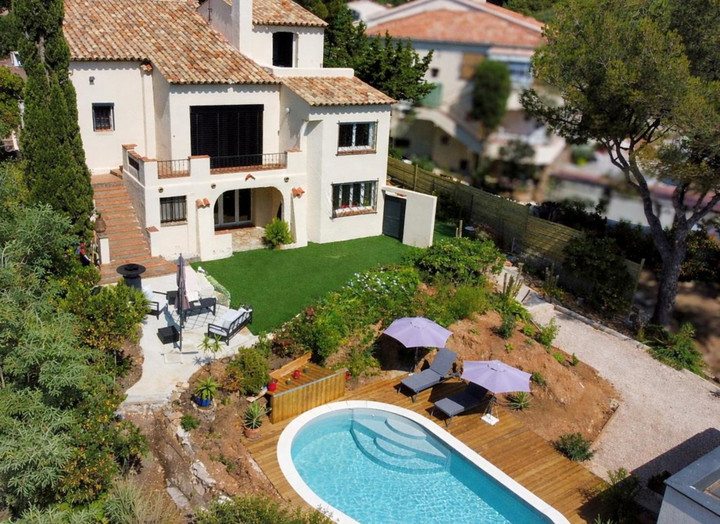 Villa Avec Piscine Et Vue Mer à 700 M De La Plage - Fréjus