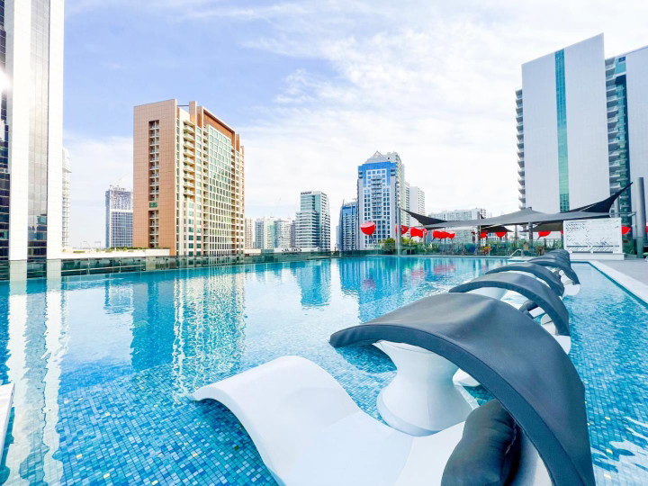 Mag318, Modern Studio Apartment With Great Amenities And Canal View, 5min Walk To Dubai Mall - Dubai