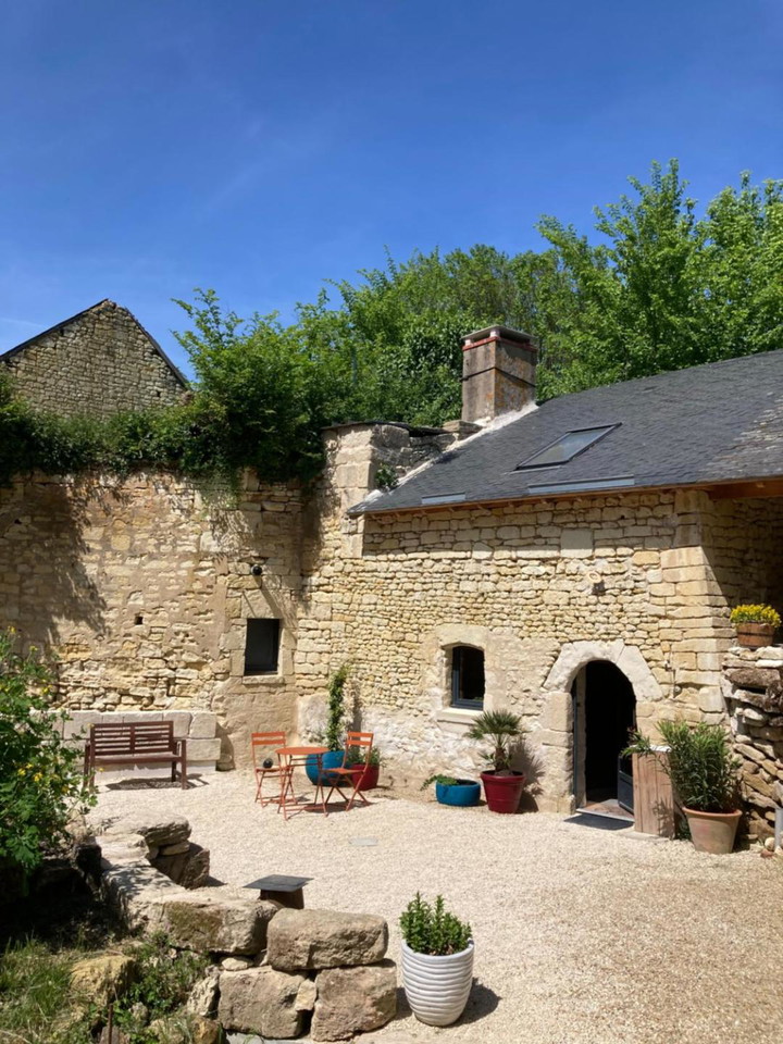 Maison Troglodyte La Hulotte - Charme Et Tranquillité - Doué-la-Fontaine