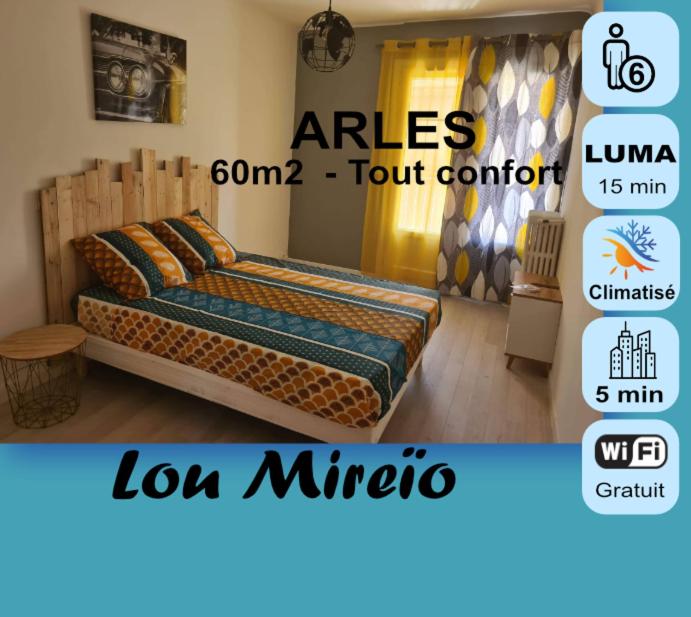 Mireio Arles Centre Climatisé 1 à 6 Personnes Appartement - Beaucaire