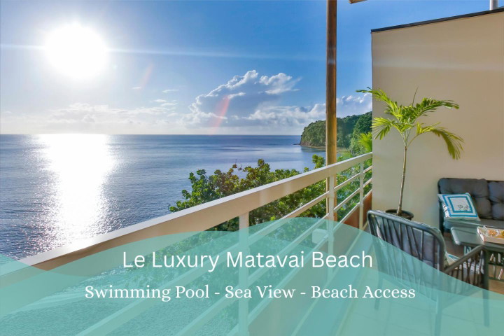 Blue Horizon - Le Luxury Matavai Beach - Piscine - Vue Mer - Tahití
