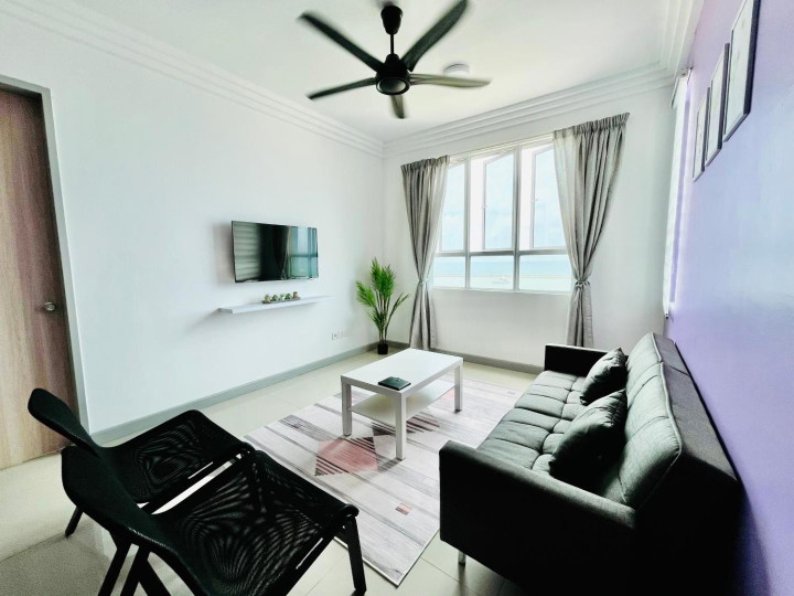 New Unit Seaview Families Suite - Purple Paradise - Kuala Terengganu