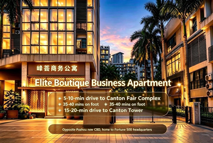 Elite Boutique Business Apartment Canton Tower Pazhou Exhibition Center Branch - Guangzhou