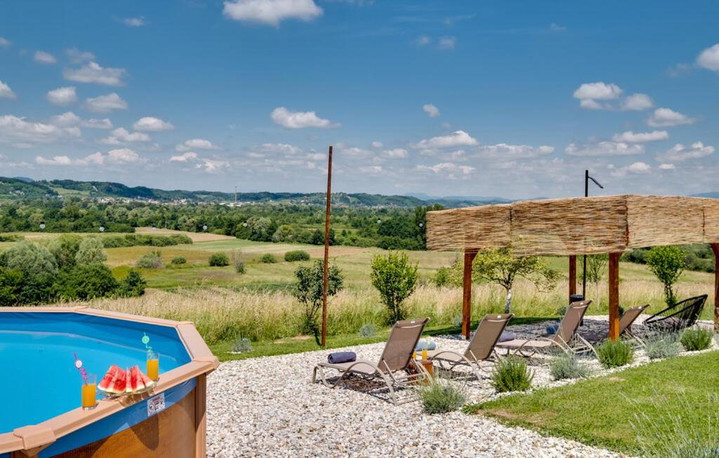 Kuća Za Odmor S Bazenom I Panoramskim Pogledom - Terrace By David - Kroatien