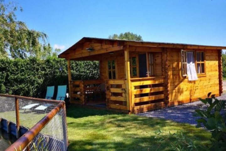 Chalet 22 - Camping Les Robinson Du Lac à Ardres - Pêche Gratuite Sans Permis - Ardres