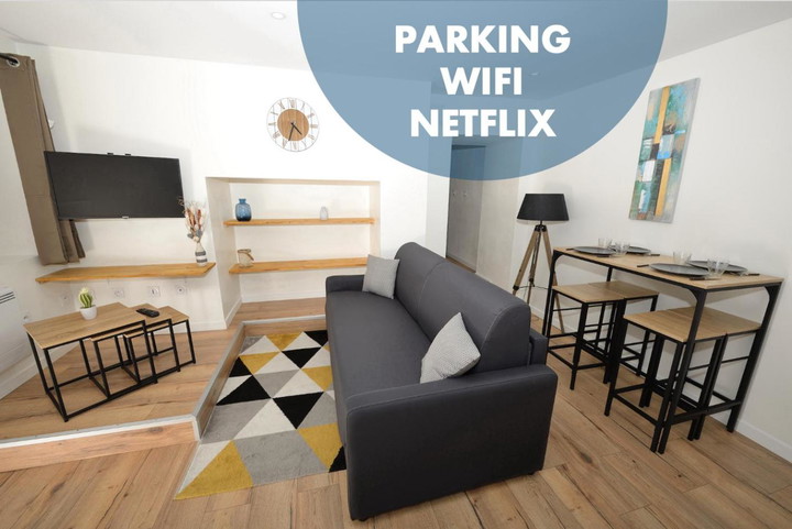 Dominici 2- Cahorscitystay- Parking Wifi Netflix - Cahors