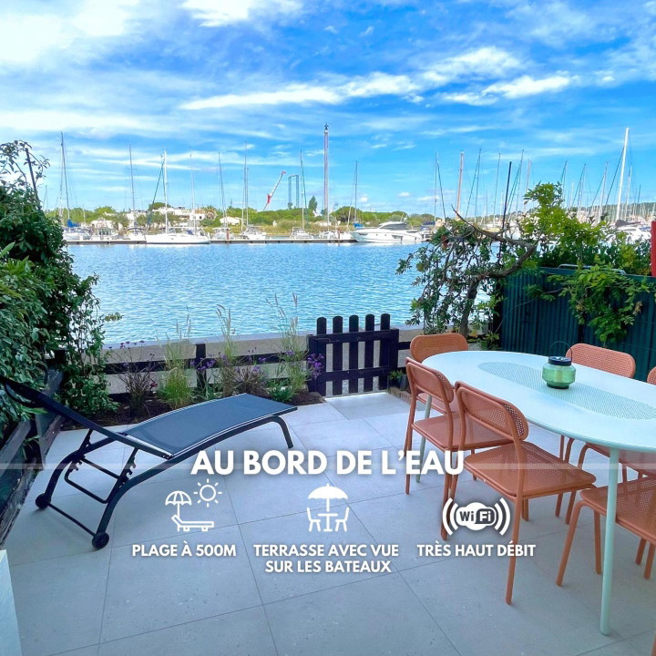 Au Bord De L'eau - Appartement Cosy Au Cap D'agde - Marseillan
