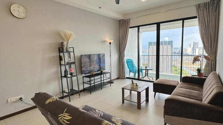 Lm Homeyc 3br Family Suite For 4-14 Pax With Nexflix & Coway Water Purifier - Tanjung Bungah