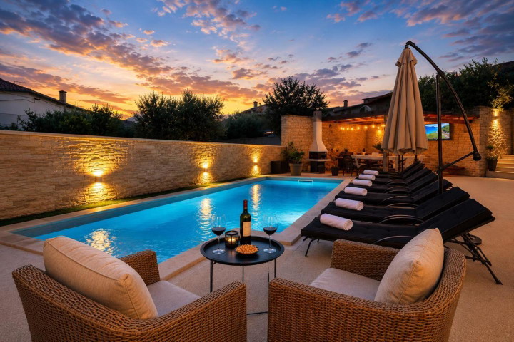 Apartments Mia With Pool Near Medulin - Istria