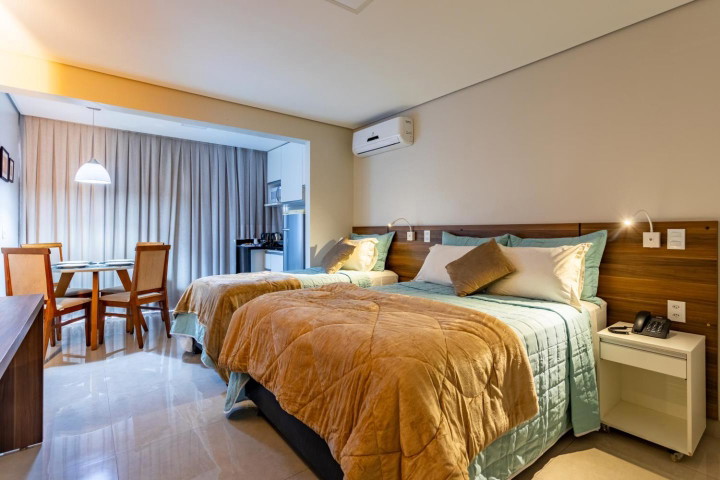 Flat - Conforto Em óTima Localização - Hotel Garvey - Brasília