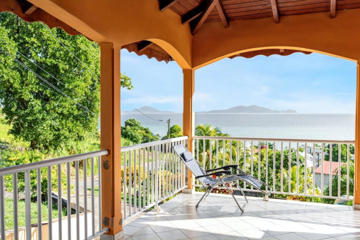 Maison Charmante Avec Vue Sur La Mer Et La Montagne à Trois-rivières - Guadeloupe