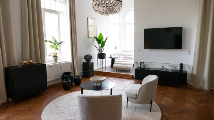 Lio Suite Design Apartment Balkon Netflix Parken - Minden