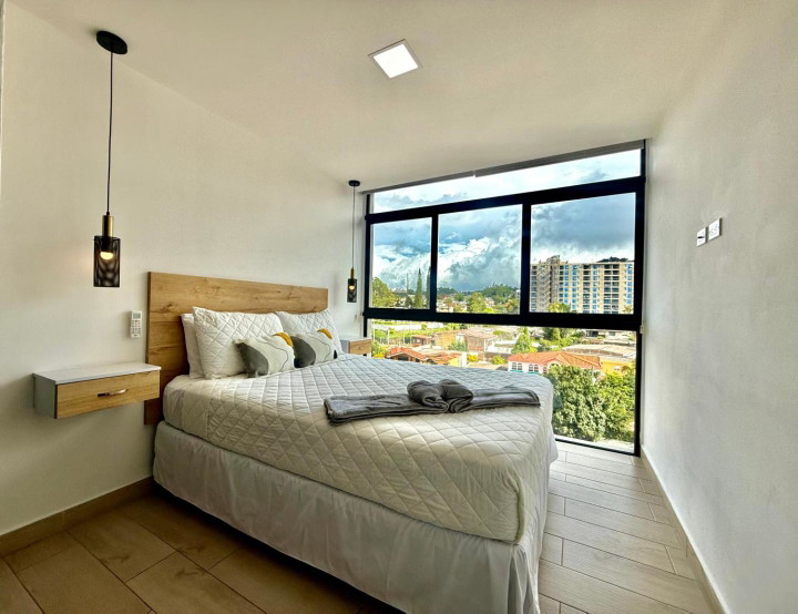 Modern Apt With City View And Pool At Avitat Joy - El Salvador
