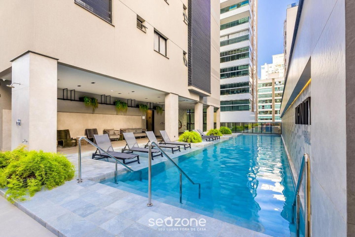 Ift - Ed. Infinity Tower Flat 350m Da Meia Praia - Santa Catarina (estado)