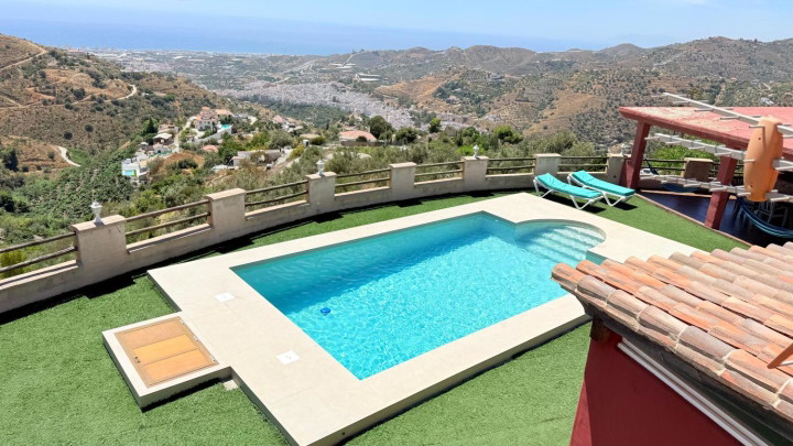 La Casa Roja Casa Privada Con Piscina Y Vistas Zona Torrox - Frigiliana