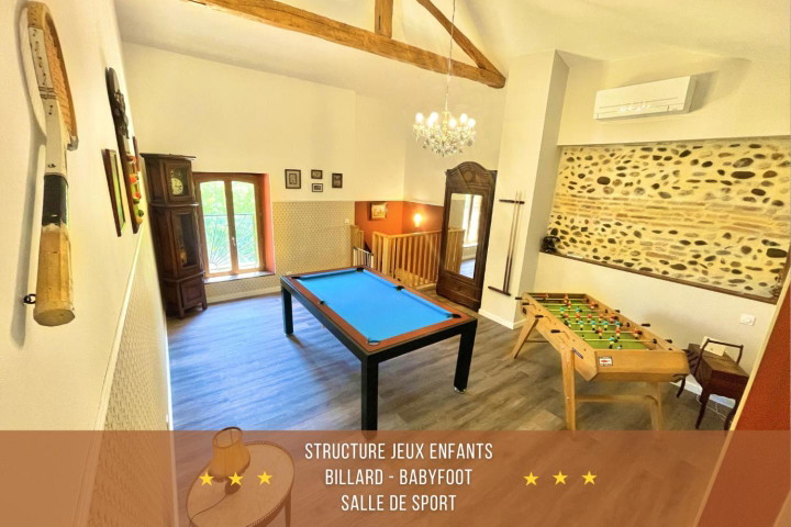 " Ô Chai Nous " 14 Pers - Billard, Babyfoot - Structure De Jeux - Frankrijk