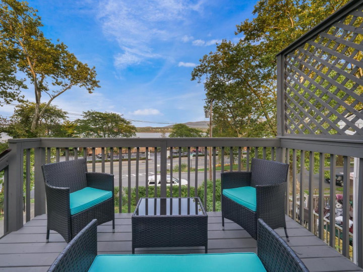Deck View Of Hudson River & Mt Beacon / Boho Suite - Beacon, NY