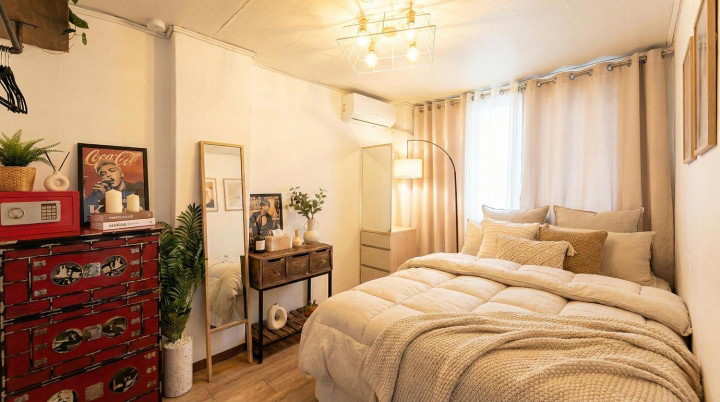 Chillpop Stay, Sinchon Station, 1f, 4ppl, 2br, Hongdae, Private - Seoul