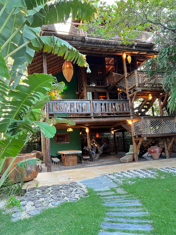 Casa Da ÁRvore, 350m Da Praia, Ofurôs De Madeira, 7 Pessoas - Brazil