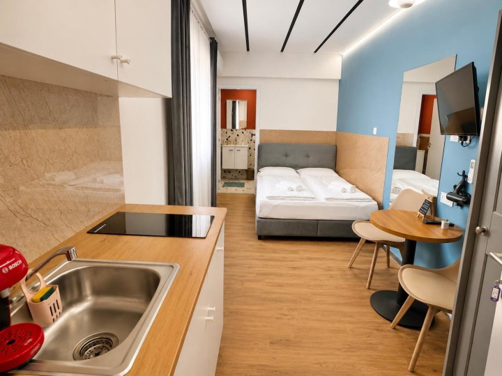 Modern Studio 7 Private Kitchenette And Bathroom - Zypern