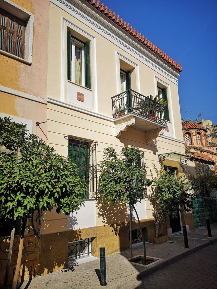 Psyri Neoclassical House Yard Free Parking - Athene
