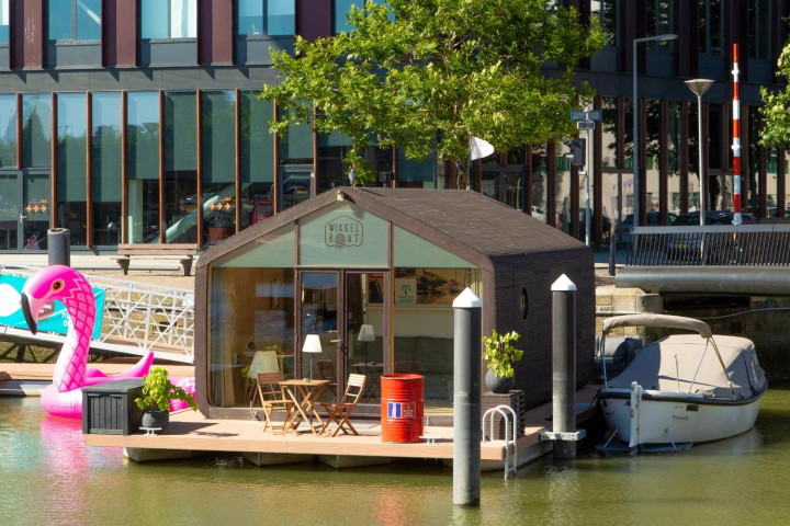 Wikkelboats At Wijnhaven - The Hague
