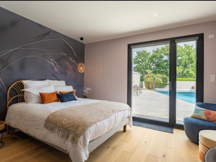 Chambre Calme, Terrasse Et Piscine - 2 Pers. - Carquefou