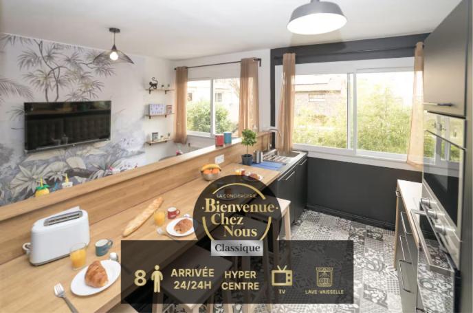 Appart 8 Pers 2 Douches Privatives Hypercentre - Clermont-Ferrand