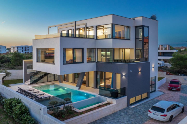 Luxus Villa Nerra In Medulin Mit Meerblick - By Istrabook - Premantura