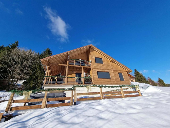 Chalet Bois Le Havre Du Sotrè Gérardmer Sauna Panoramique Jacuzzi 14 Personnes Et 1 Bébé - Gérardmer