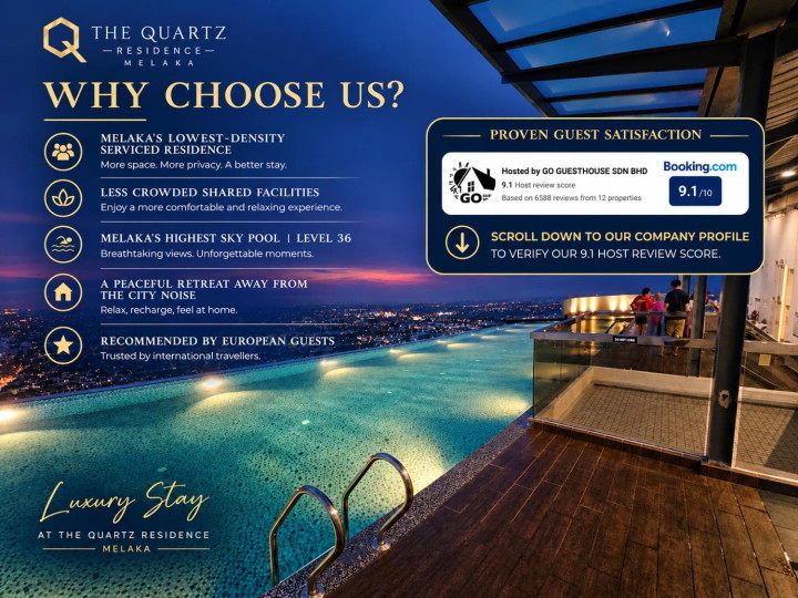 The Quartz Residence - Melaka - Malakka