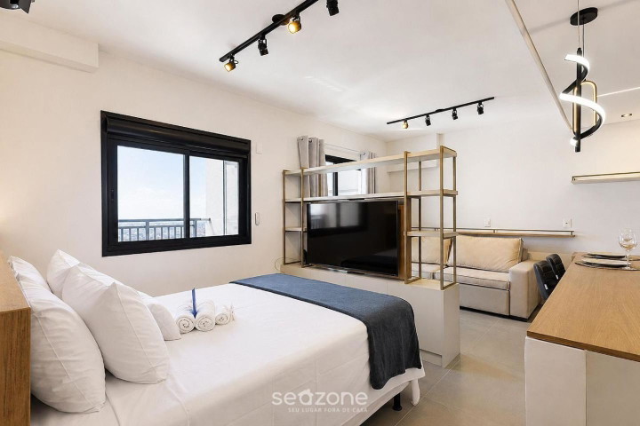 Studio Em Cond. C/ Piscina E Vista Cid. Sru3308 - Campinas