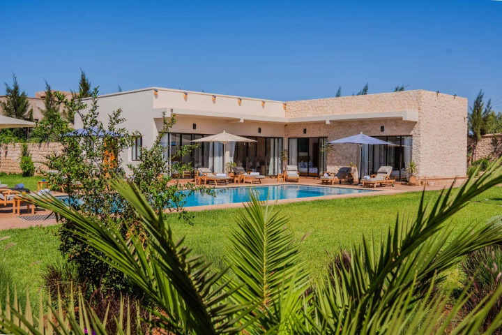Villas La Rose Bleue - Résidence Hôtelière Avec Piscine - Essaouira - Sidi Kaouki
