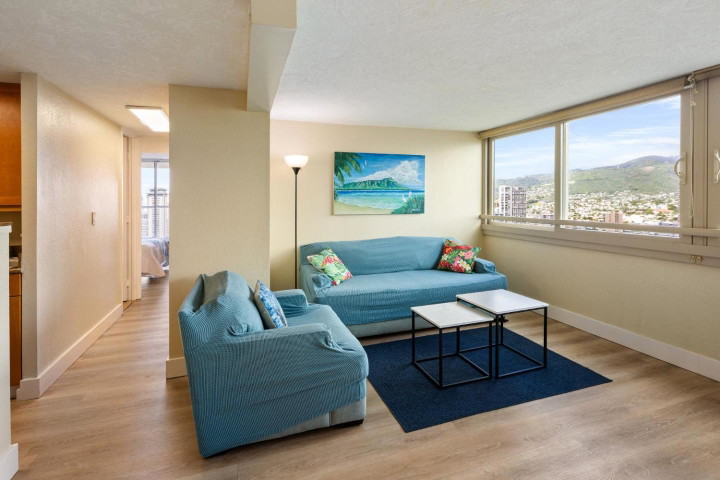 30days Min Stay In Waikiki 1 Bed Corner High Floor With View - Hawaï