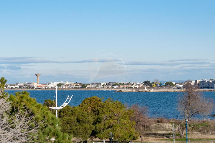 As9557 - Studio Vue Sur La Mer Avec Parking Privé Proche Centre Ville - Aigues-Mortes