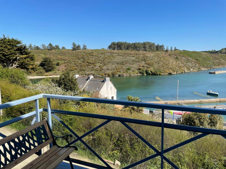 Appartement T3 Vue Mer Sauzon Balcon Et Parking Privé - Bangor, France
