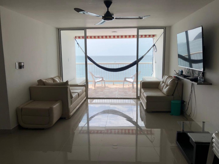 Apto De Lujo Vista Al Mar Rodadero Gaira - Santa Marta