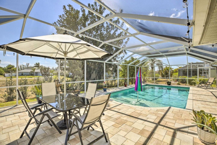 Lanai & Heated Pool: Stunning Cape Coral Getaway - Sanibel Island, FL