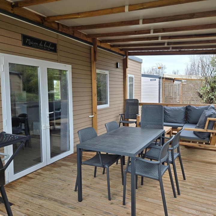 Mobil-home Les Pieds Dans L'eau Camping Les Dunes 5"'" - Torreilles