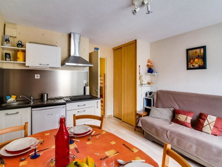 Studio Cabine à Esquièze-sère Pour 6 Avec Balcon, Vue Montagne Et Parking - Fr-1-402-34 - Luz-Saint-Sauveur