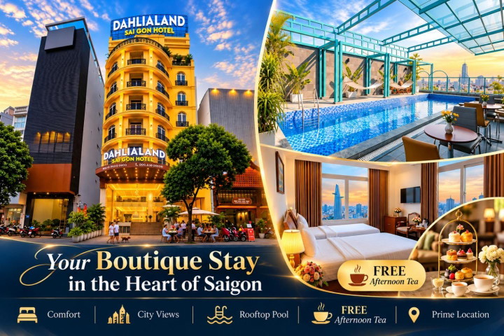 Dahlialand Saigon Hotel & Swimming Pool - Ciudad Ho Chi Minh