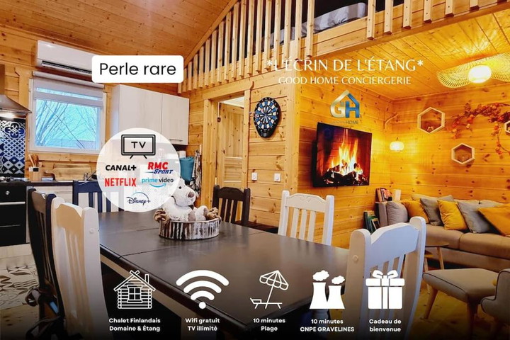 *L'écrin De L'étang* Dépaysement Assuré - Norte