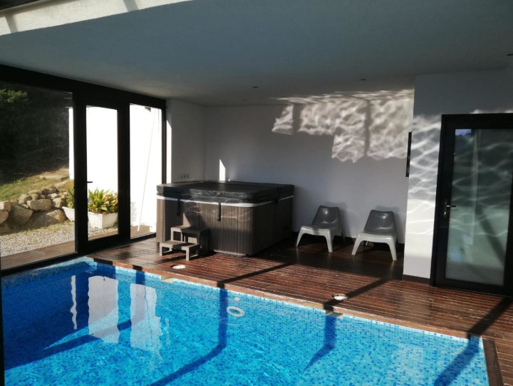Casa Ceca De La Playa Y Barcelona, Con Piscina Climatizada Y Jacuzzi - Granollers